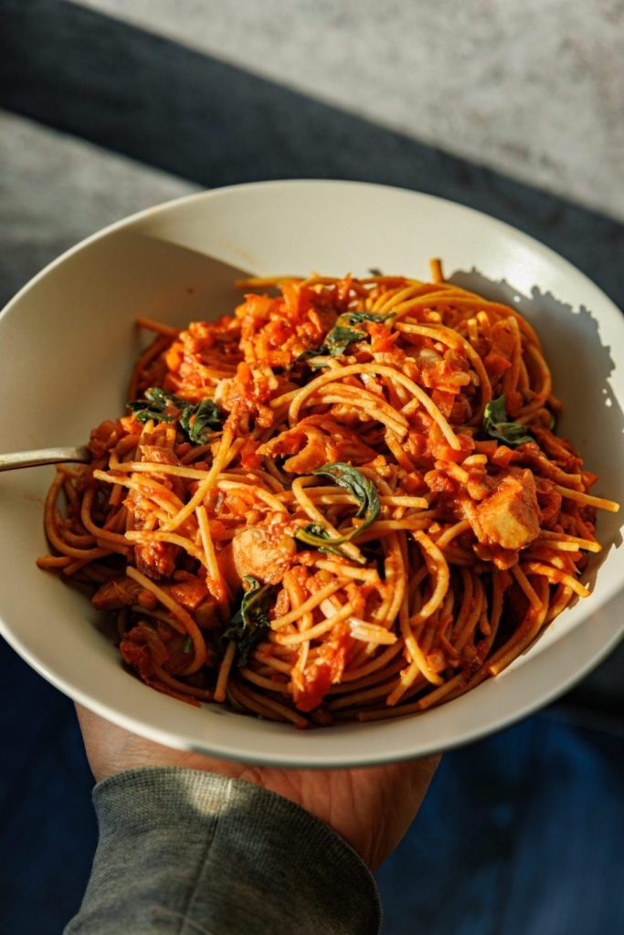 Meaty Spag Bol - Recipes Recipes - Meaty Spag Bol