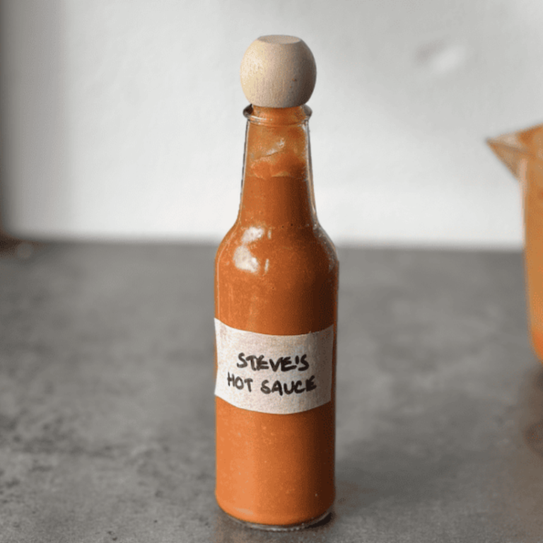 Fermented Chilli Turmeric Hot Sauce - The Happy Pear