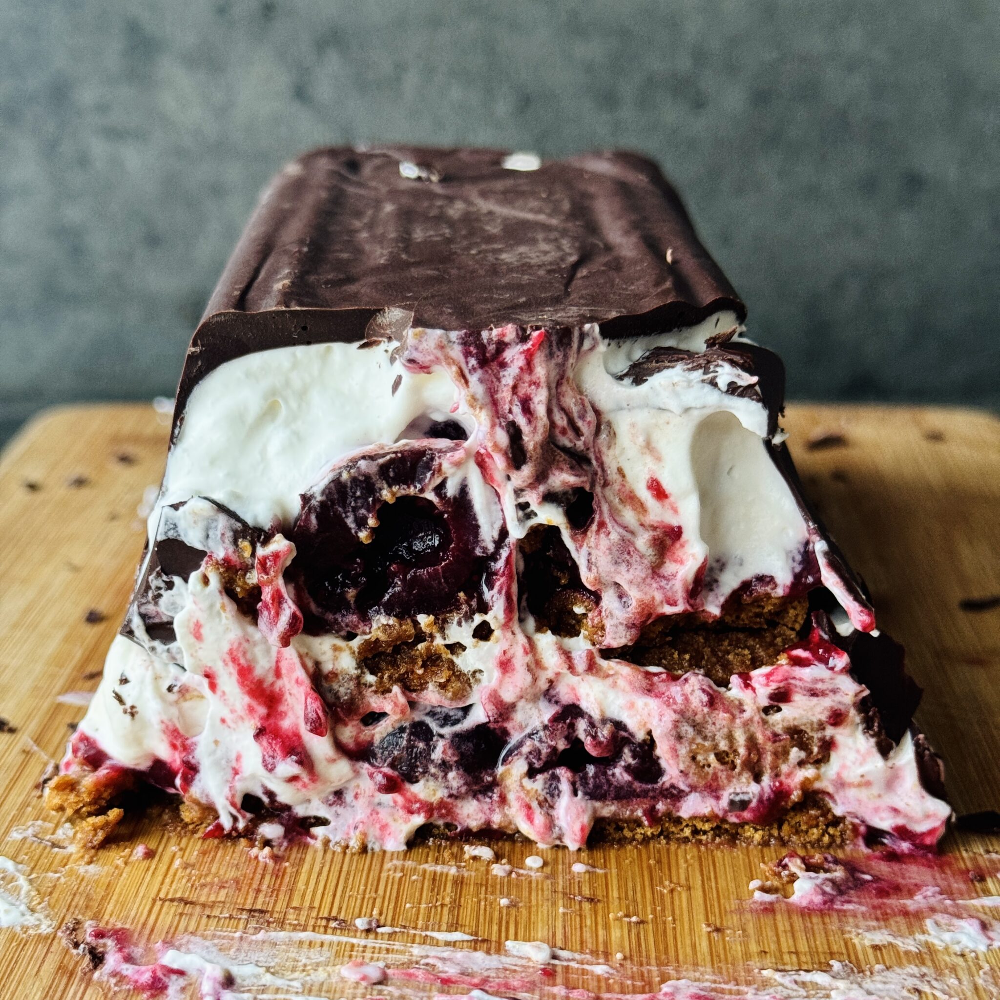 Hard Shell Cherry Tiramisu - The Happy Pear