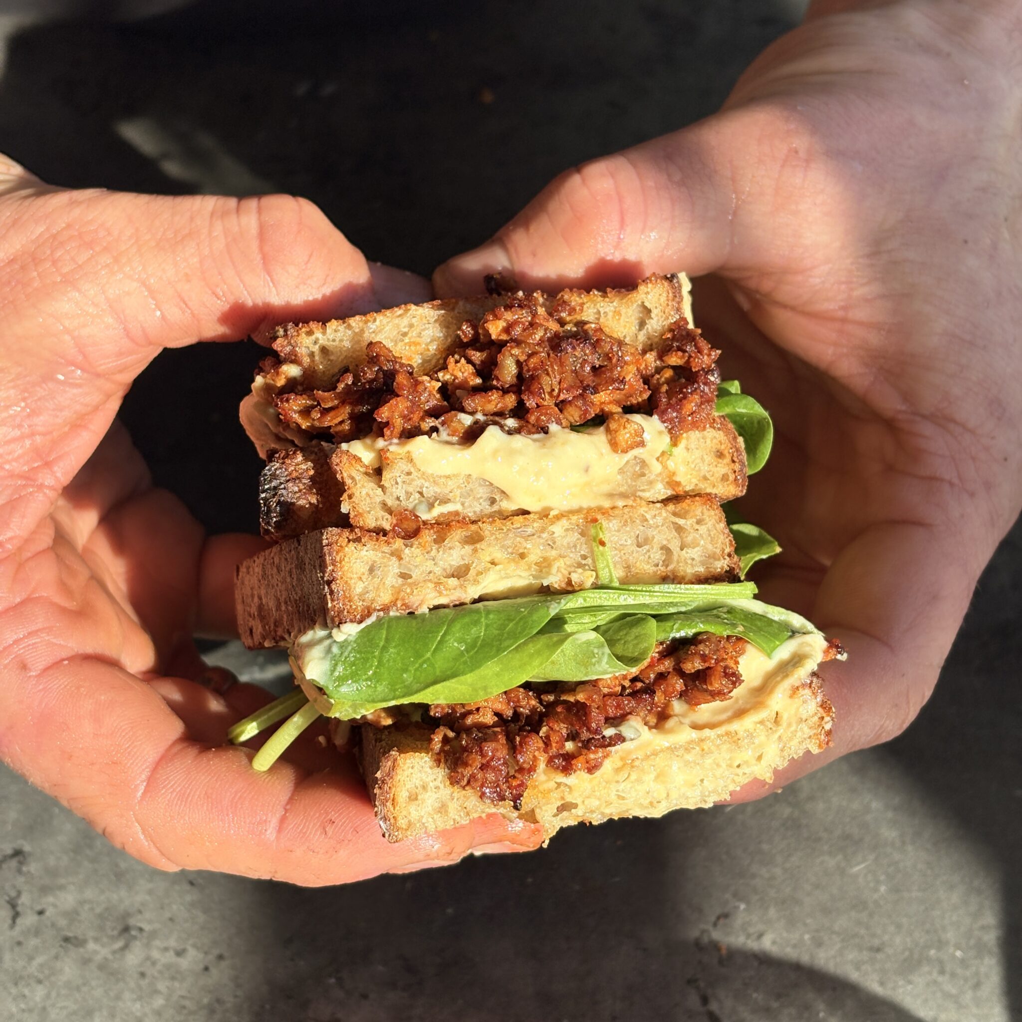 Spicy BBQ Tofu Mince - The Happy Pear